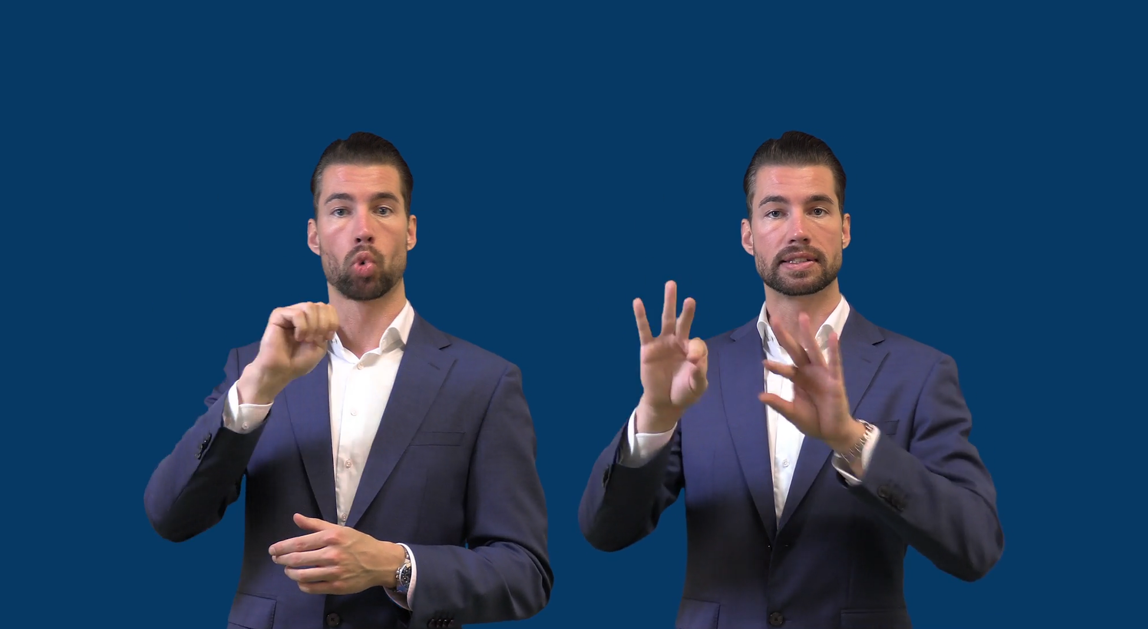 Verkiezingsprogramma in Nederlandse Gebarentaal (NGT) - D66 Europa