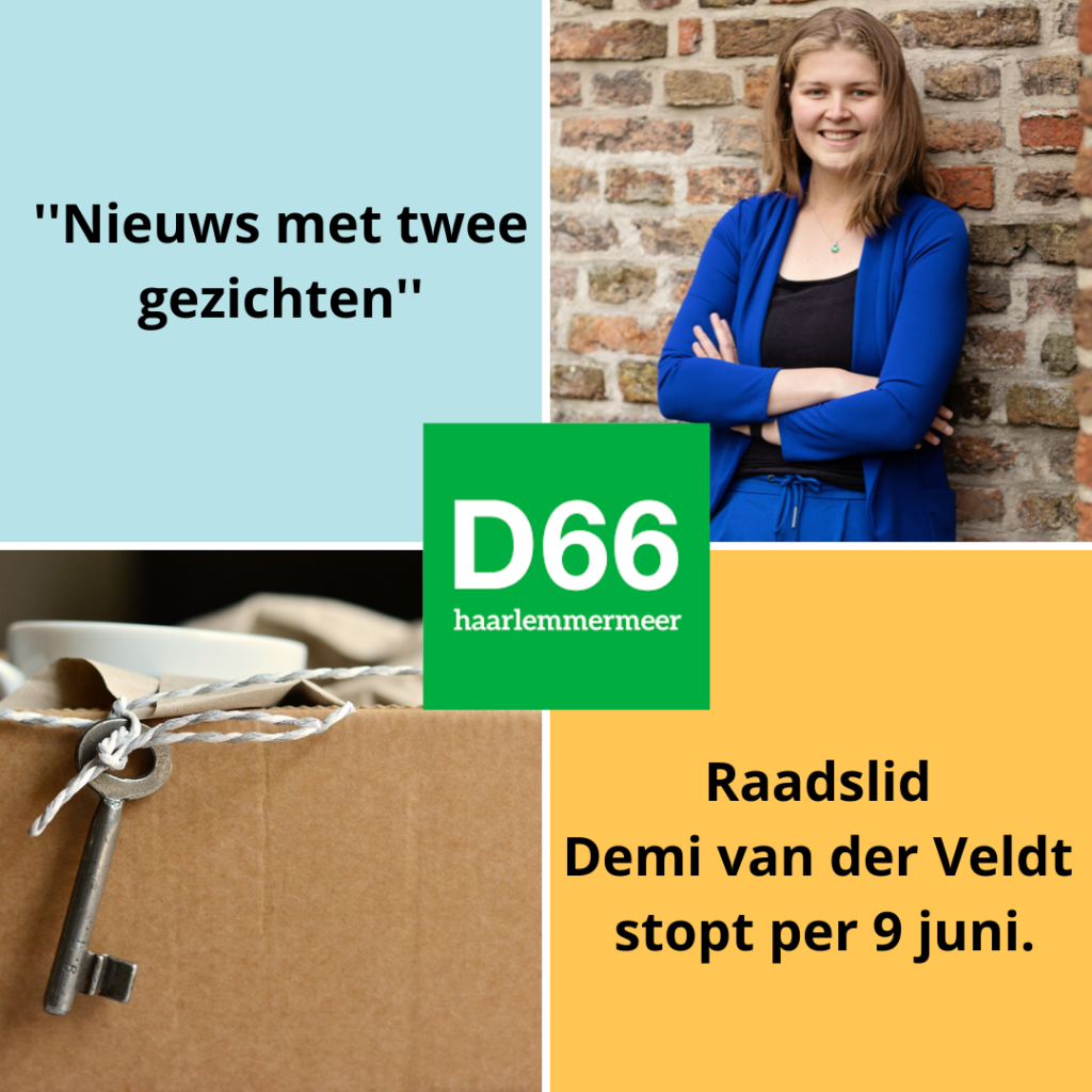 D66 Haarlemmermeer — Nieuws met twee gezichten