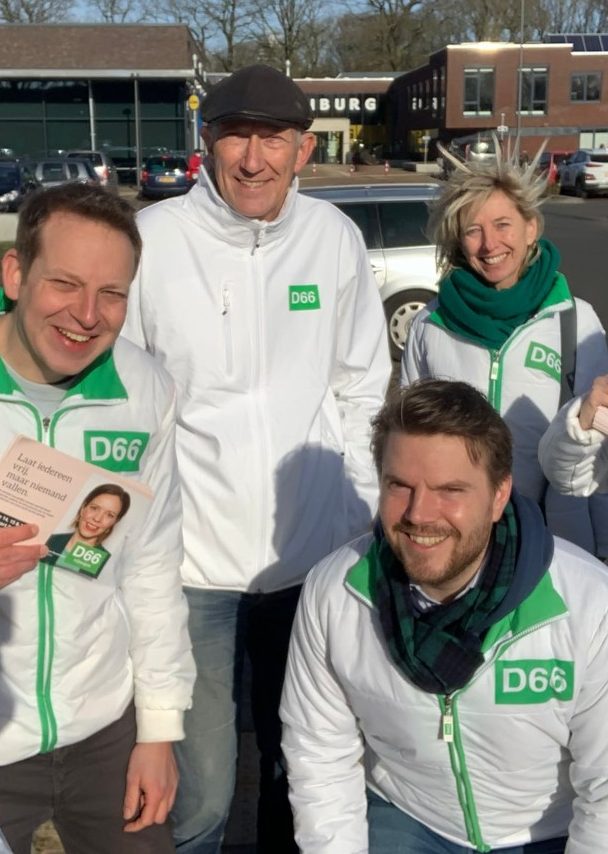 D66 Nijmegen — De laatste 25000 flyers