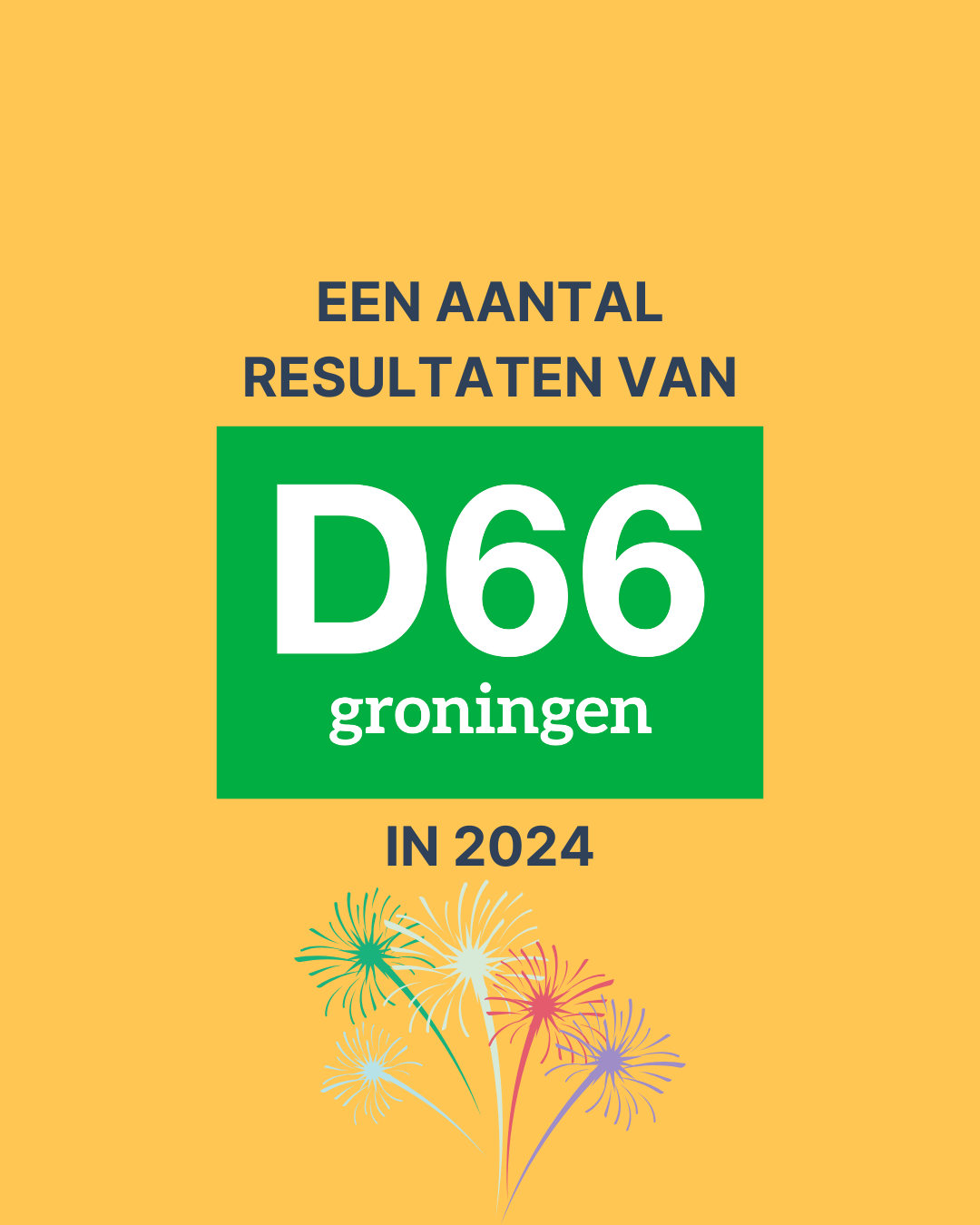 D66 Provincie Groningen — Een terugblik op 2024