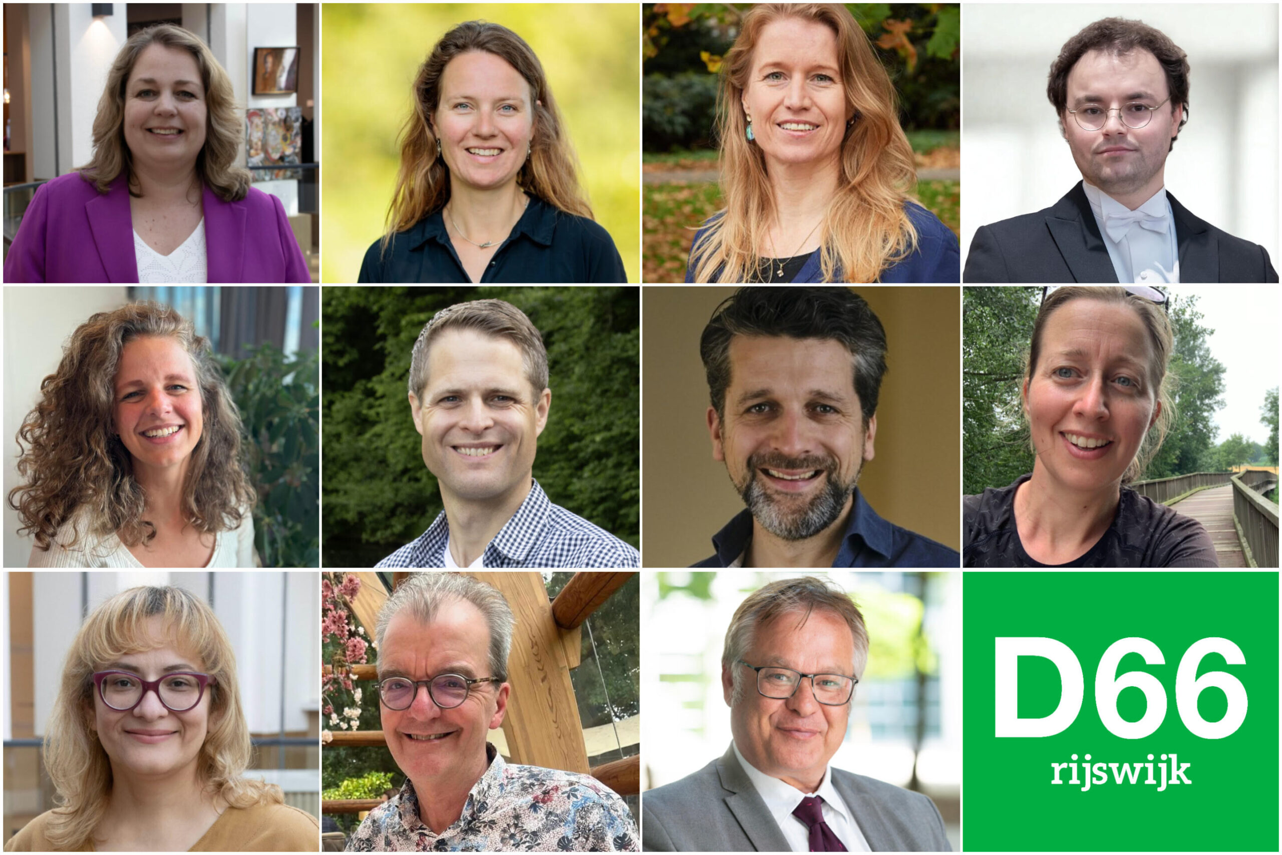 D66 Rijswijk - Het kan wél — Kandidatenlijst GR26 bekend