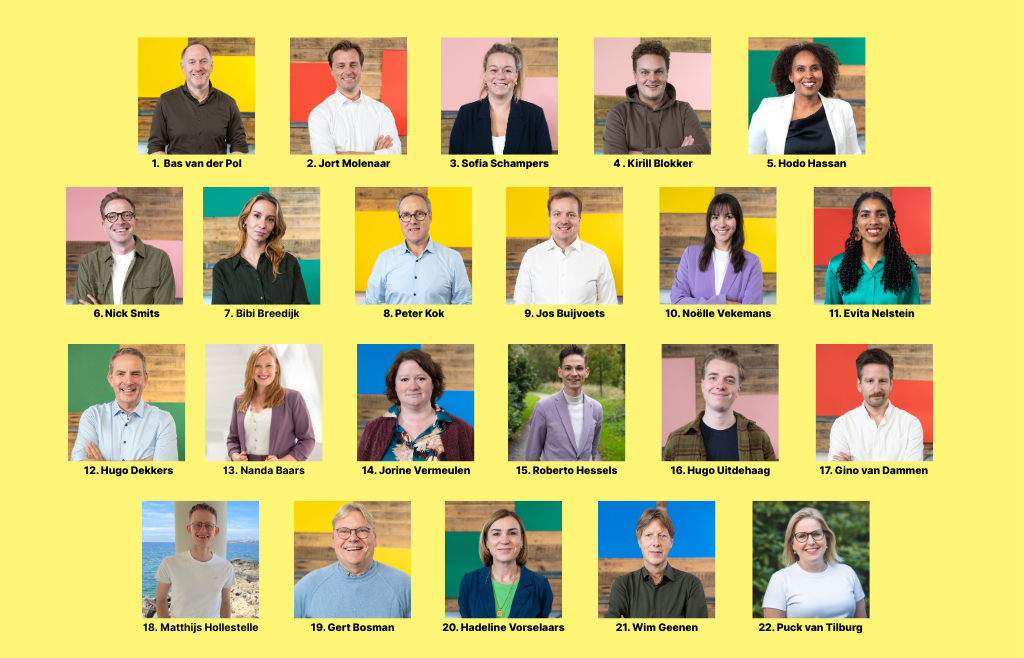 D66 Tilburg — Kandidatenlijst Gemeenteraad 2026